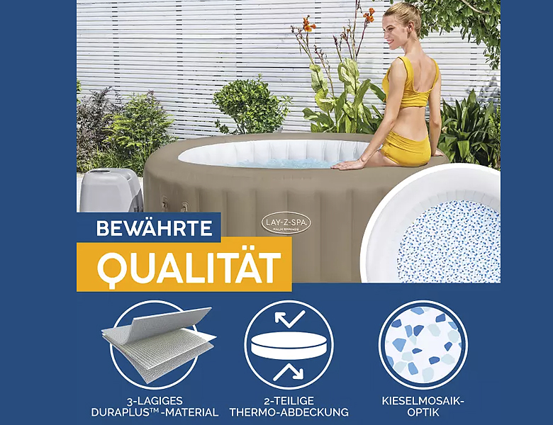 НАДУВАЕМО ДЖАКУЗИ BESTWAY 60017 196x71cм - GStroy